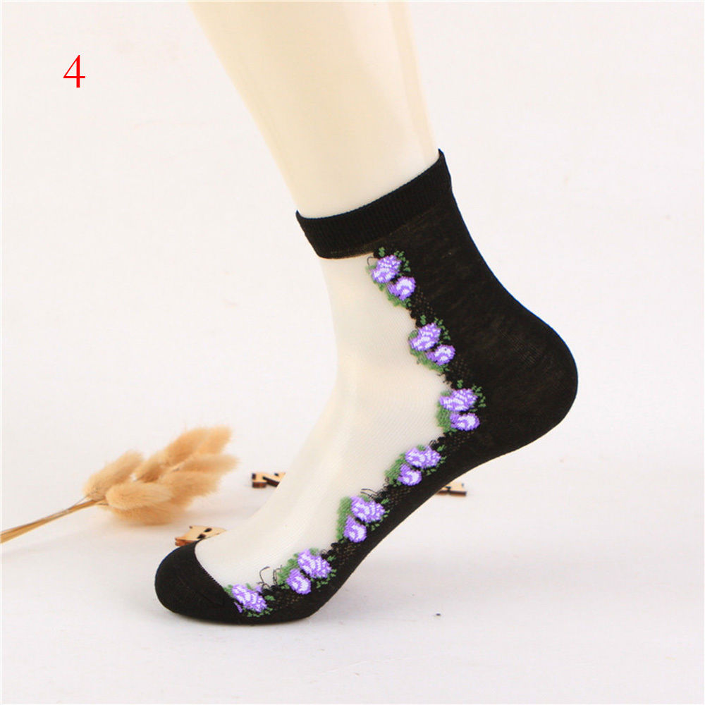 Elegant Women Socks, Design #6, 100% Organic Cotton – Virginia’s ...
